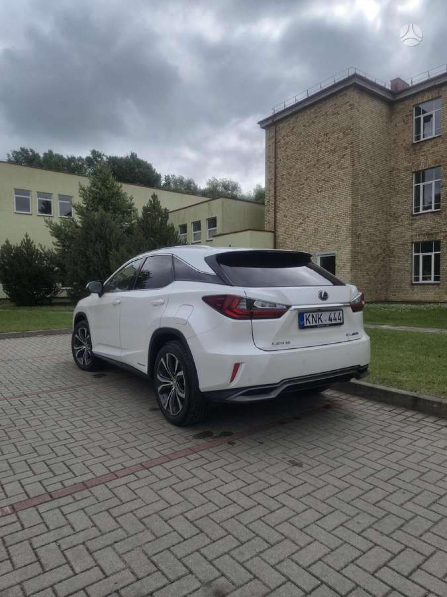 Белый Лексус RX 450h 2018 в Ионишкис, объемом двигателя 3.46 л и пробегом 115 тыс. км за 1 €, фото 6 на AUTOMOTO.COM.LV