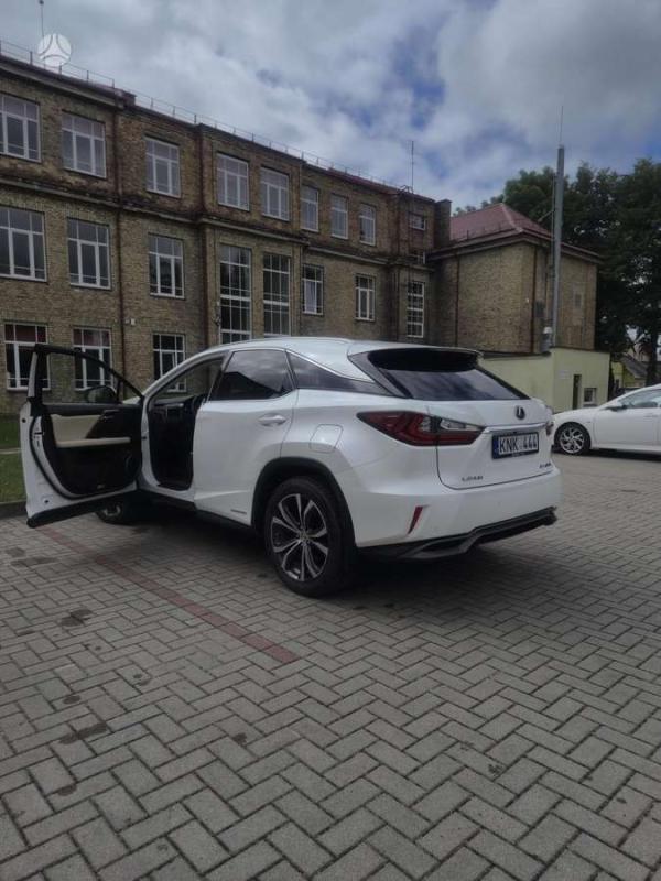 Balts Lexus RX 450h 2018 Joniškis, ar dzinēja tilpumu 3.46 L un nobraukumu 115 tūkst. km par 1 €, foto 8 vietnē AUTOMOTO.COM.LV