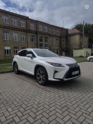 White Lexus RX 450h 2018 in Joniskis, with an engine capacity of 3.46 L and mileage of 115 thousand km for 29700 €, photo  on AUTOMOTO.COM.LV