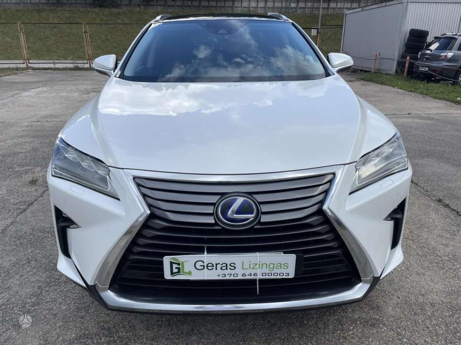 Balts Lexus RX 450h 2018 Viļņa, ar dzinēja tilpumu 3.46 L un nobraukumu 197 tūkst. km par 28900 €, foto 3 vietnē AUTOMOTO.COM.LV