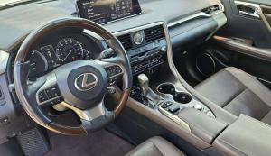 White Lexus RX 450h 2019 in Klaipeda, with an engine capacity of 3.46 L and mileage of 123 thousand km for 27700 €, photo 7 on AUTOMOTO.COM.LV