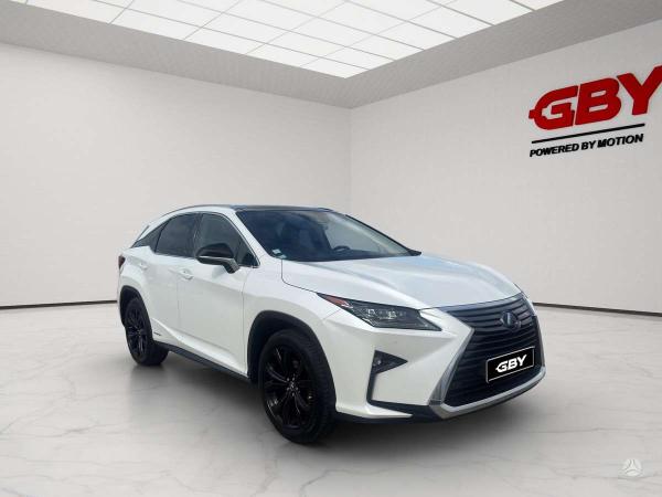 White Lexus RX 450h 2019 in Taurage, with an engine capacity of 3.46 L and mileage of 180 thousand km for 28000 €, photo 3 on AUTOMOTO.COM.LV