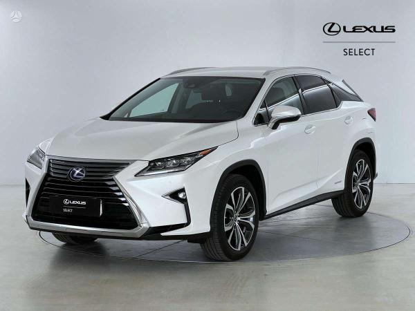 Белый Лексус RX 450h 2019 в Вильнюс, объемом двигателя 3.46 л и пробегом 139 тыс. км за 32900 €, фото 1 на AUTOMOTO.COM.LV