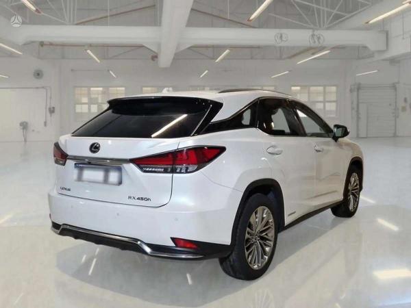 Balts Lexus RX 450h 2021 Viļņa, ar dzinēja tilpumu 3.46 L un nobraukumu 93 tūkst. km par 47450 €, foto 4 vietnē AUTOMOTO.COM.LV