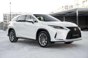 Balts Lexus RX 450h 2021 Viļņa, ar dzinēja tilpumu 3.46 L un nobraukumu 93 tūkst. km par 46950 €, foto 2 vietnē AUTOMOTO.COM.LV