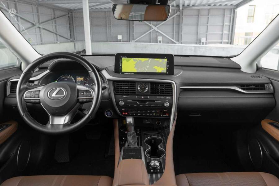 Balts Lexus RX 450h 2021 Viļņa, ar dzinēja tilpumu 3.46 L un nobraukumu 93 tūkst. km par 46950 €, foto 16 vietnē AUTOMOTO.COM.LV