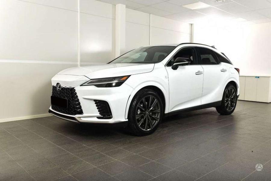 Balts Lexus RX 450h 2025 Viļņa, ar dzinēja tilpumu 2.49 L un nobraukumu 15 tūkst. km par 69999 €, foto 1 vietnē AUTOMOTO.COM.LV