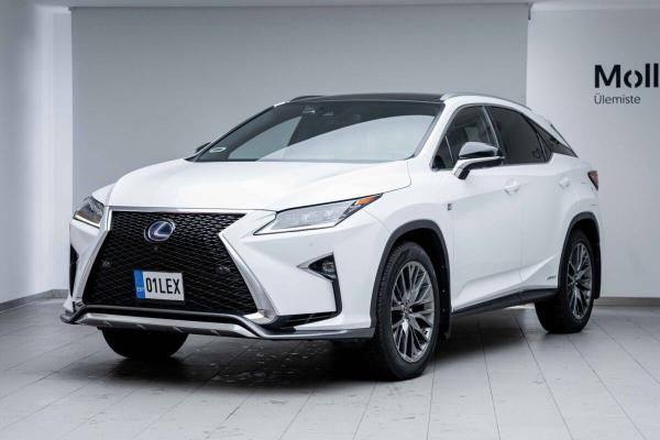 Balts Lexus RX 450h 2017 Peetri, ar dzinēja tilpumu 3.50 L un nobraukumu 110 tūkst. km par 38000 €, foto 1 vietnē AUTOMOTO.COM.LV