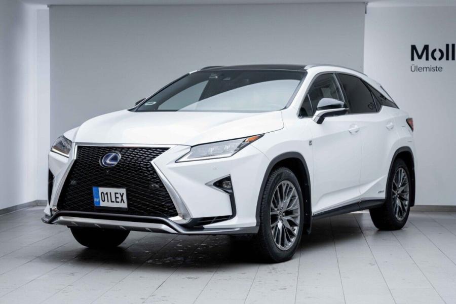 Balts Lexus RX 450h 2017 Peetri, ar dzinēja tilpumu 3.50 L un nobraukumu 110 tūkst. km par 38000 €, foto 1 vietnē AUTOMOTO.COM.LV