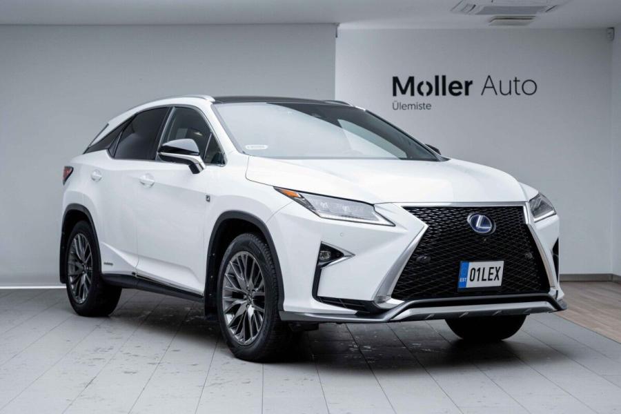 Balts Lexus RX 450h 2017 Peetri, ar dzinēja tilpumu 3.50 L un nobraukumu 110 tūkst. km par 38000 €, foto 4 vietnē AUTOMOTO.COM.LV