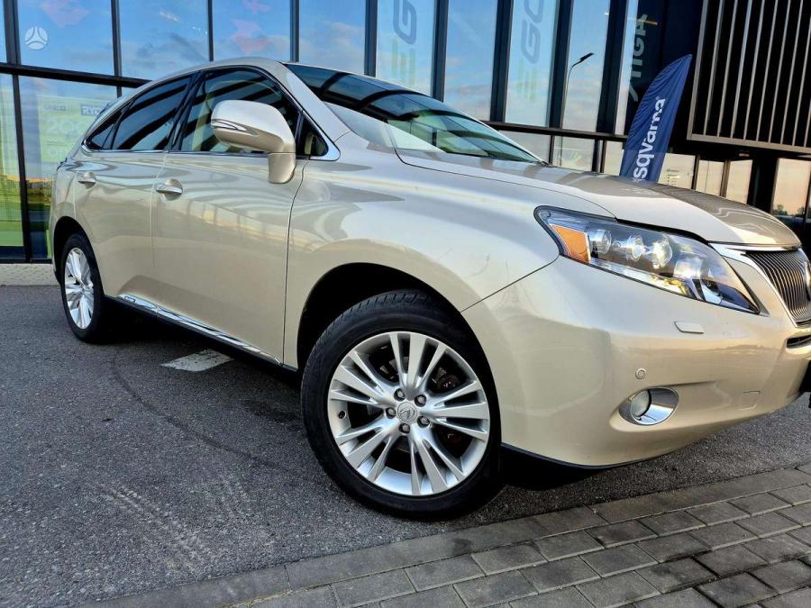 Dzeltens Lexus RX 450h 2012 Viļņa, ar dzinēja tilpumu 3.46 L un nobraukumu 181 tūkst. km par 14599 €, foto 7 vietnē AUTOMOTO.COM.LV