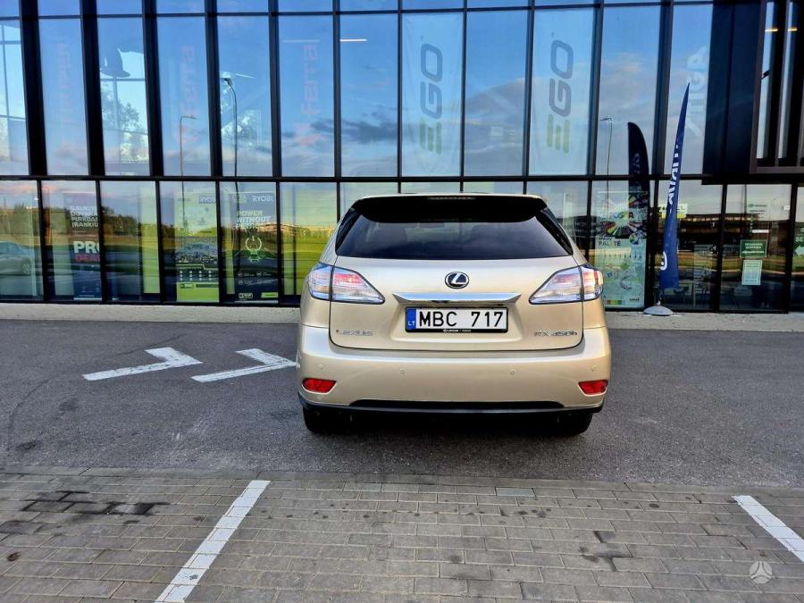 Dzeltens Lexus RX 450h 2012 Viļņa, ar dzinēja tilpumu 3.46 L un nobraukumu 181 tūkst. km par 14599 €, foto 9 vietnē AUTOMOTO.COM.LV