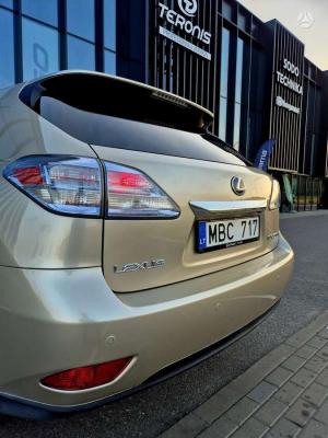 Dzeltens Lexus RX 450h 2012 Viļņa, ar dzinēja tilpumu 3.46 L un nobraukumu 181 tūkst. km par 14599 €, foto 10 vietnē AUTOMOTO.COM.LV