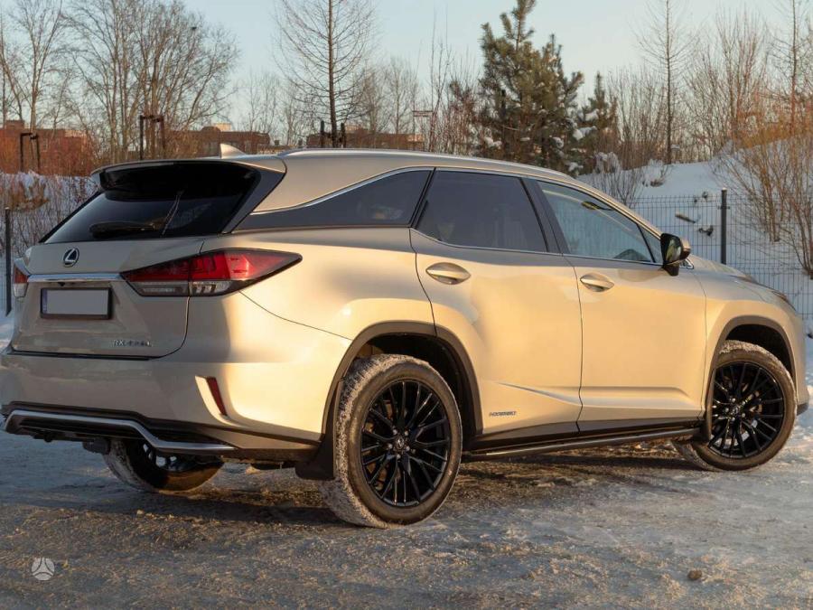 Dzeltens Lexus RX 450h 2020 Viļņa, ar dzinēja tilpumu 3.50 L un nobraukumu 62 tūkst. km par 39999 €, foto 6 vietnē AUTOMOTO.COM.LV