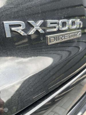Melns Lexus RX 500h 2023 Alīta, ar dzinēja tilpumu 0.00 L un nobraukumu 41 tūkst. km par 55000 €, foto 8 vietnē AUTOMOTO.COM.LV
