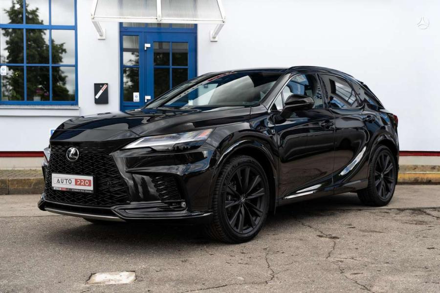 Melns Lexus RX 500h 2025 Viļņa, ar dzinēja tilpumu 2.39 L un nobraukumu 15 tūkst. km par 84900 €, foto 6 vietnē AUTOMOTO.COM.LV