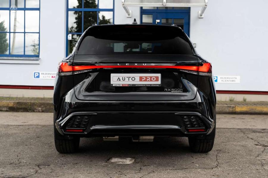 Melns Lexus RX 500h 2025 Viļņa, ar dzinēja tilpumu 2.39 L un nobraukumu 15 tūkst. km par 84900 €, foto 10 vietnē AUTOMOTO.COM.LV
