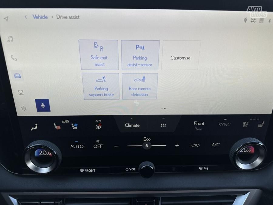 Коричневый Лексус RX 500h 2023 в Авиженяй, объемом двигателя 2.40 л и пробегом 22 тыс. км за 71500 €, фото 17 на AUTOMOTO.COM.LV