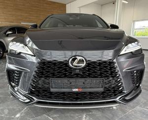 Pelēks Lexus RX 500h 2023 Panevēža, ar dzinēja tilpumu 2.40 L un nobraukumu 87 tūkst. km par 59900 €, foto 6 vietnē AUTOMOTO.COM.LV