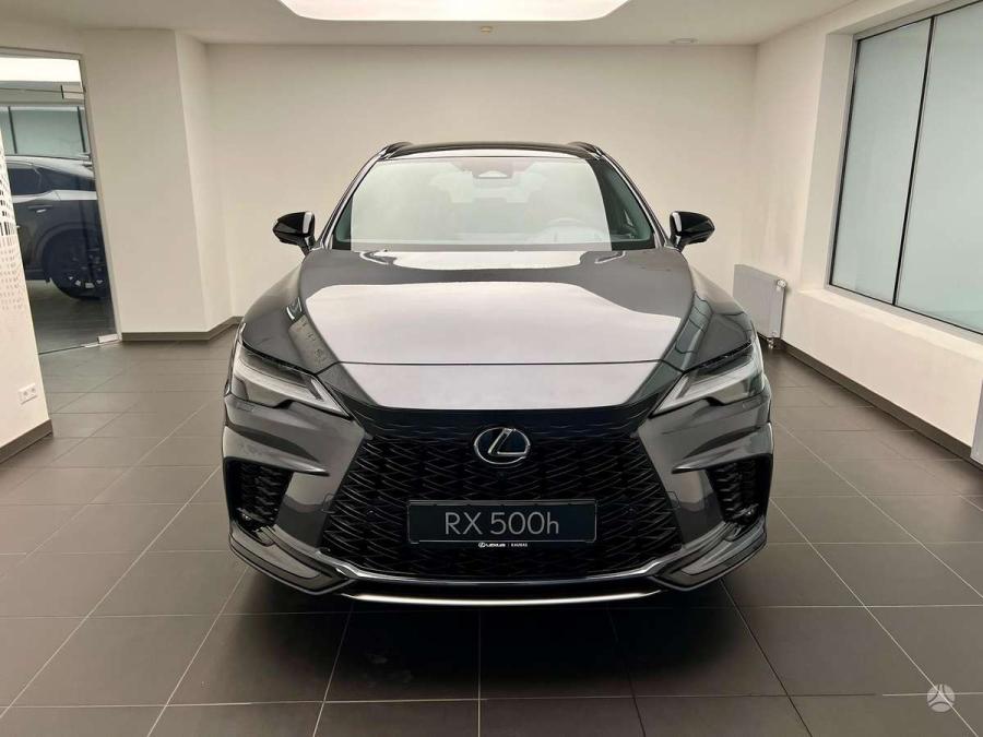 Pelēks Lexus RX 500h 2026 Kauņa, ar dzinēja tilpumu 2.39 L un nobraukumu 10 tūkst. km par 88000 €, foto 6 vietnē AUTOMOTO.COM.LV