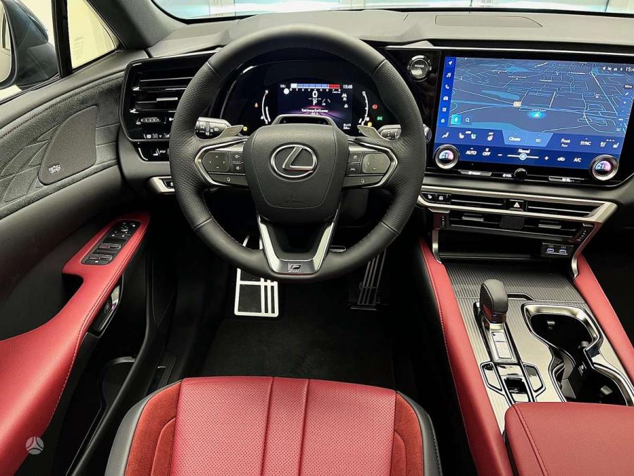Pelēks Lexus RX 500h 2026 Kauņa, ar dzinēja tilpumu 2.39 L un nobraukumu 10 tūkst. km par 88000 €, foto 10 vietnē AUTOMOTO.COM.LV