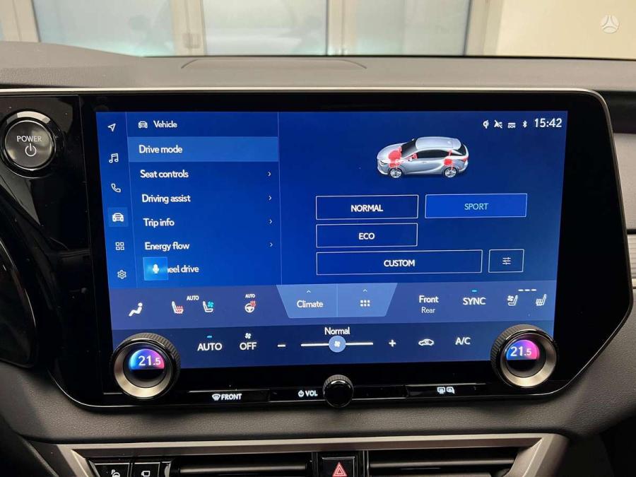Pelēks Lexus RX 500h 2026 Kauņa, ar dzinēja tilpumu 2.39 L un nobraukumu 10 tūkst. km par 88000 €, foto 20 vietnē AUTOMOTO.COM.LV