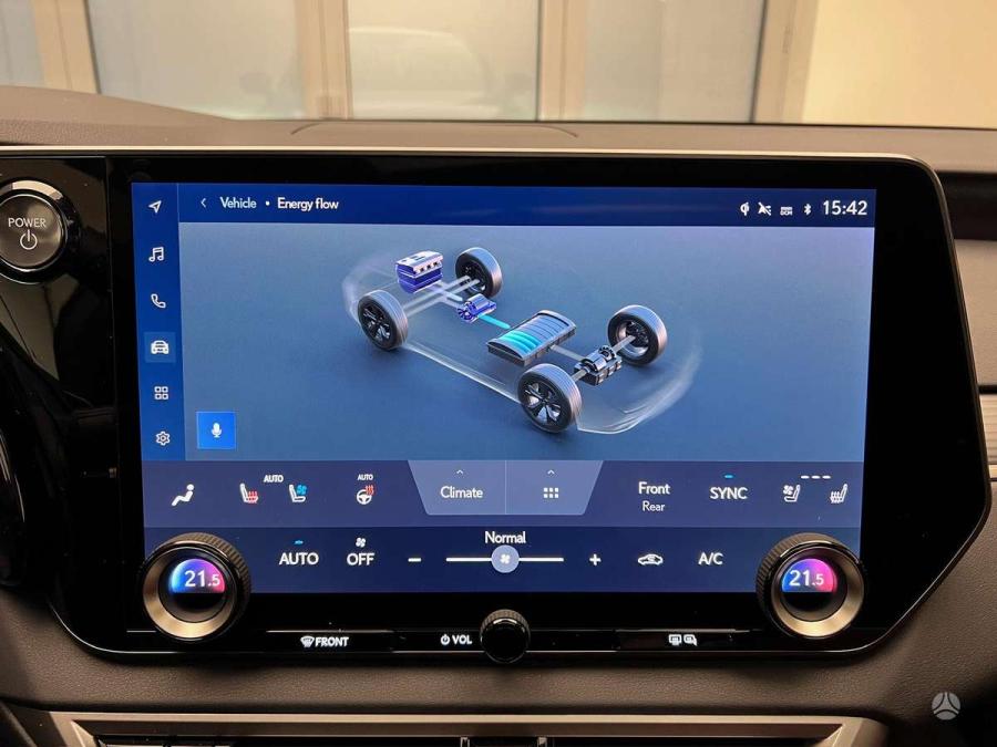 Pelēks Lexus RX 500h 2026 Kauņa, ar dzinēja tilpumu 2.39 L un nobraukumu 10 tūkst. km par 88000 €, foto 21 vietnē AUTOMOTO.COM.LV