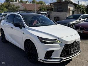White Lexus RX 500h 2023 in Vilnius, with an engine capacity of 0.00 L and mileage of 114 thousand km for 49900 €, photo  on AUTOMOTO.COM.LV