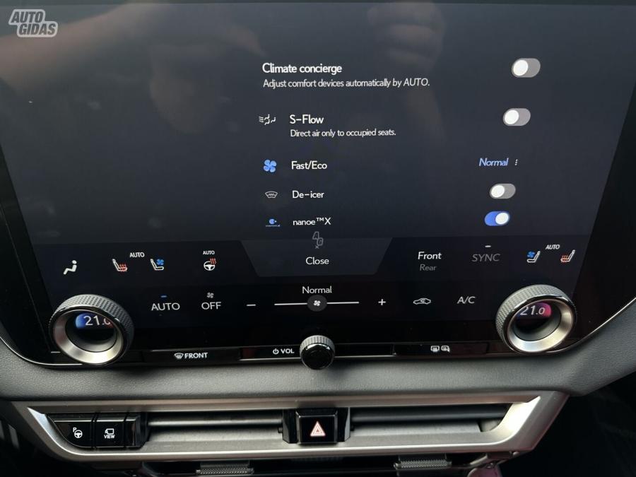 Белый Лексус RX 500h 2023 в Авиженяй, объемом двигателя 2.40 л и пробегом 38 тыс. км за 69750 €, фото 21 на AUTOMOTO.COM.LV