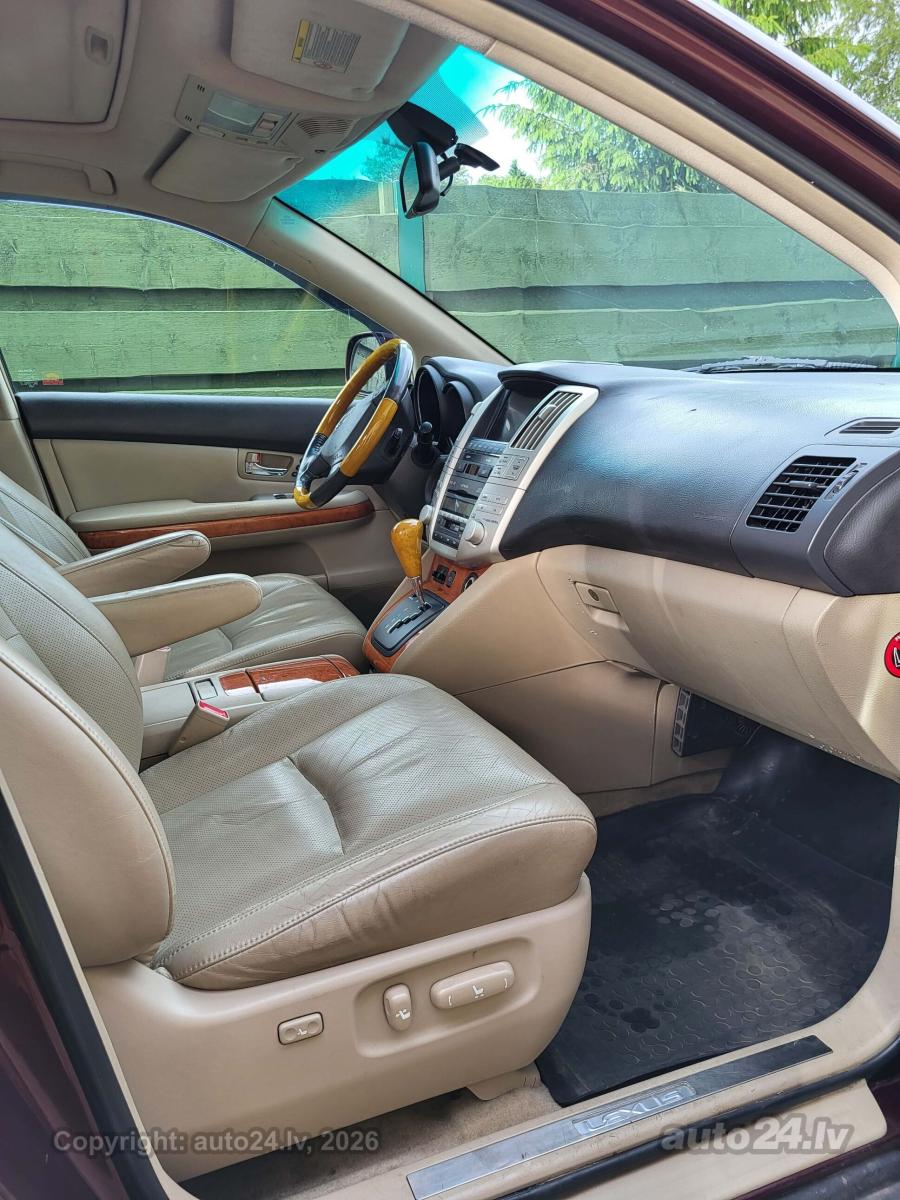 Beige Lexus RX 2007 in Tallinn, with an engine capacity of 3.30 L and mileage of 340 thousand km for 5500 €, photo 10 on AUTOMOTO.COM.LV