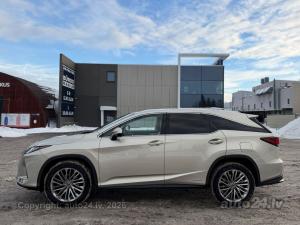 Beige Lexus RX 2019 in Tallinn, with an engine capacity of 3.50 L and mileage of 88 thousand km for 45900 €, photo 4 on AUTOMOTO.COM.LV