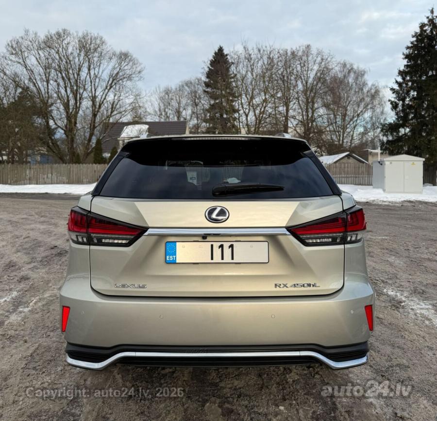 Beige Lexus RX 2019 in Tallinn, with an engine capacity of 3.50 L and mileage of 88 thousand km for 45900 €, photo 6 on AUTOMOTO.COM.LV