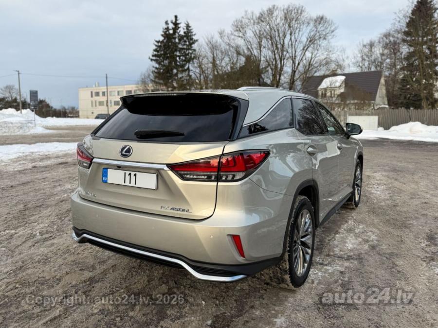Beige Lexus RX 2019 in Tallinn, with an engine capacity of 3.50 L and mileage of 88 thousand km for 45900 €, photo 7 on AUTOMOTO.COM.LV