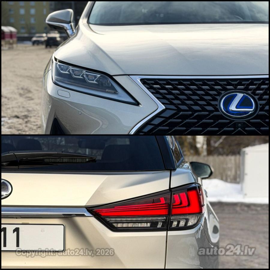 Beige Lexus RX 2019 in Tallinn, with an engine capacity of 3.50 L and mileage of 88 thousand km for 45900 €, photo 29 on AUTOMOTO.COM.LV