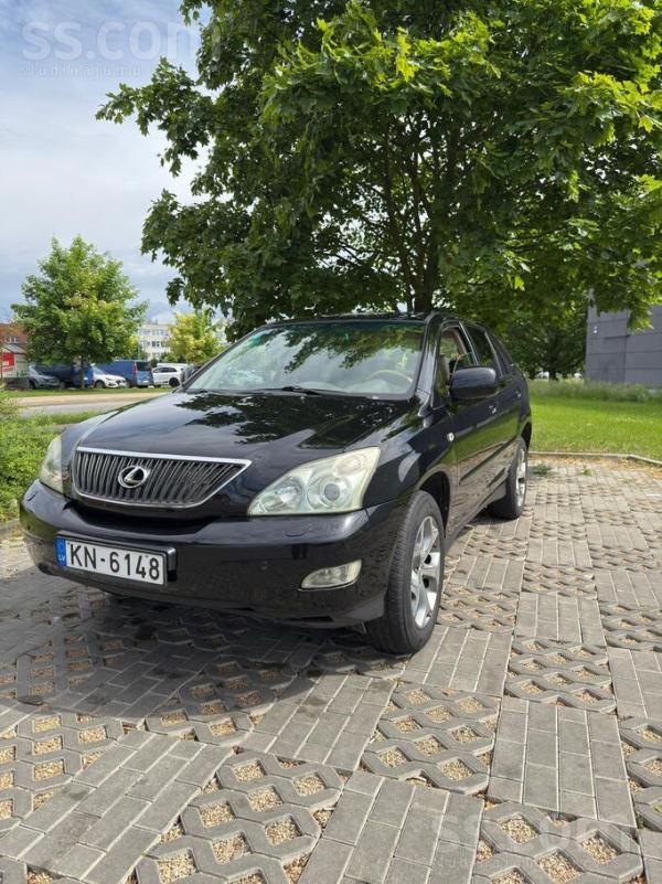 Melns Lexus RX 2004 Rīga, ar dzinēja tilpumu 3.00 L un nobraukumu 261 tūkst. km par 5500 €, foto 1 vietnē AUTOMOTO.COM.LV