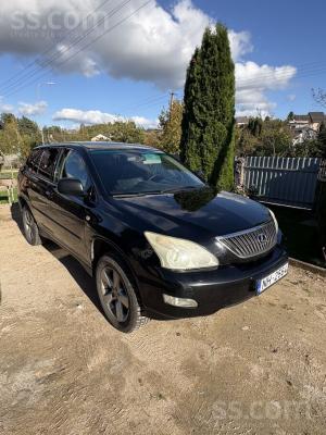 Melns Lexus RX 2004 Rēzekne, ar dzinēja tilpumu 3.00 L un nobraukumu 342 tūkst. km par 3200 €, foto  vietnē AUTOMOTO.COM.LV