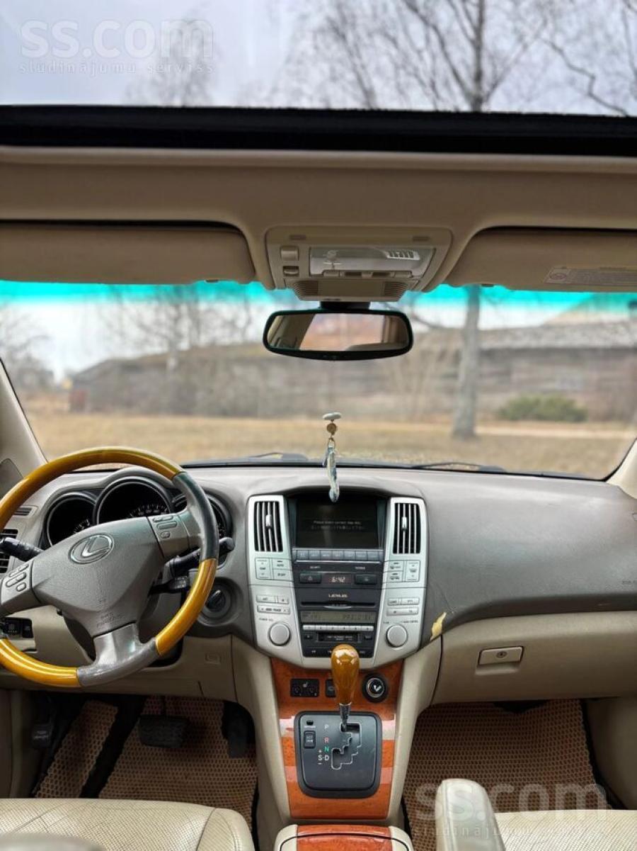 Melns Lexus RX 2005 Rīga, ar dzinēja tilpumu 3.00 L un nobraukumu 320 tūkst. km par 4100 €, foto 6 vietnē AUTOMOTO.COM.LV
