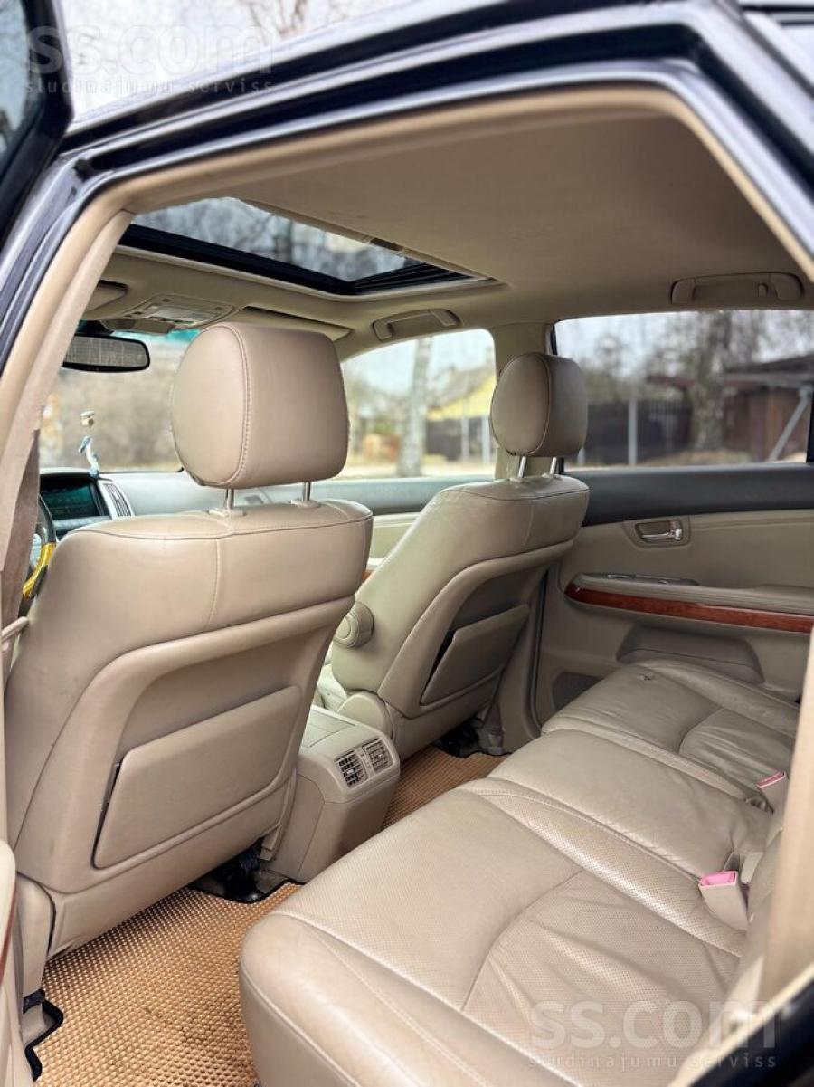 Melns Lexus RX 2005 Rīga, ar dzinēja tilpumu 3.00 L un nobraukumu 320 tūkst. km par 3350 €, foto 10 vietnē AUTOMOTO.COM.LV