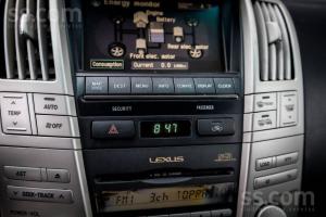 Black Lexus RX 2006 in Riga, with an engine capacity of 3.30 L and mileage of 204 thousand km for 6490 €, photo 19 on AUTOMOTO.COM.LV