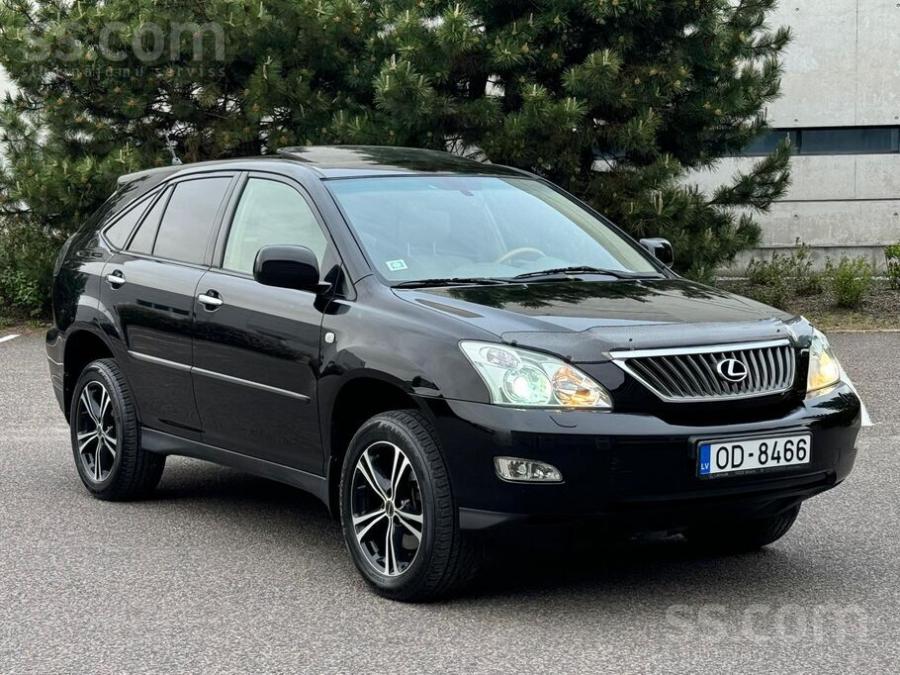 Black Lexus RX 2007 in Riga, with an engine capacity of 3.50 L and mileage of 174 thousand km for 7300 €, photo 2 on AUTOMOTO.COM.LV