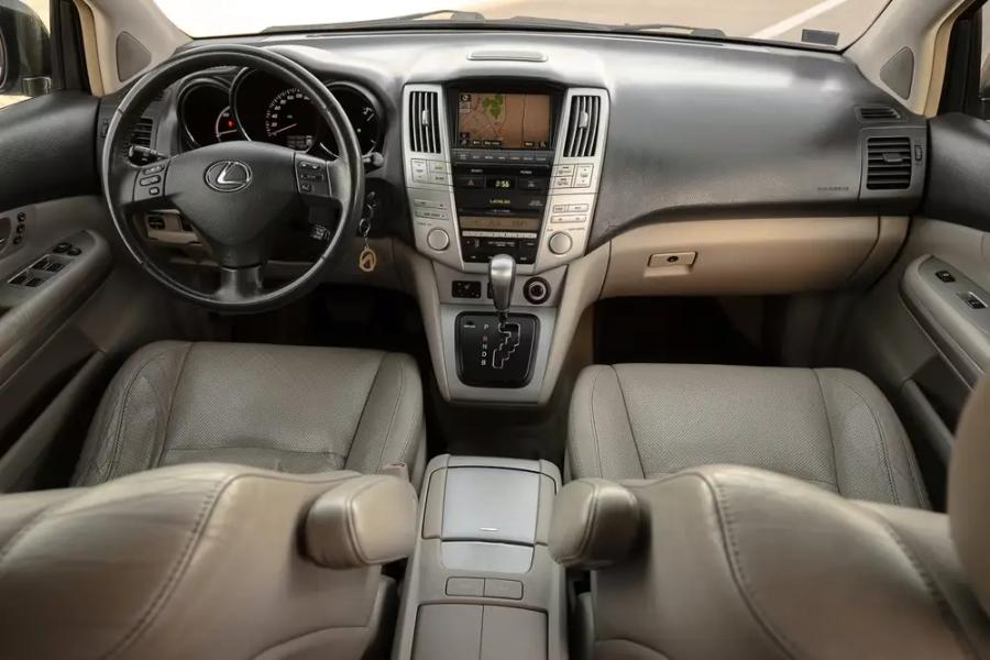 Melns Lexus RX 2007 Jelgava, ar dzinēja tilpumu 3.30 L un nobraukumu 242 tūkst. km par 6900 €, foto 8 vietnē AUTOMOTO.COM.LV