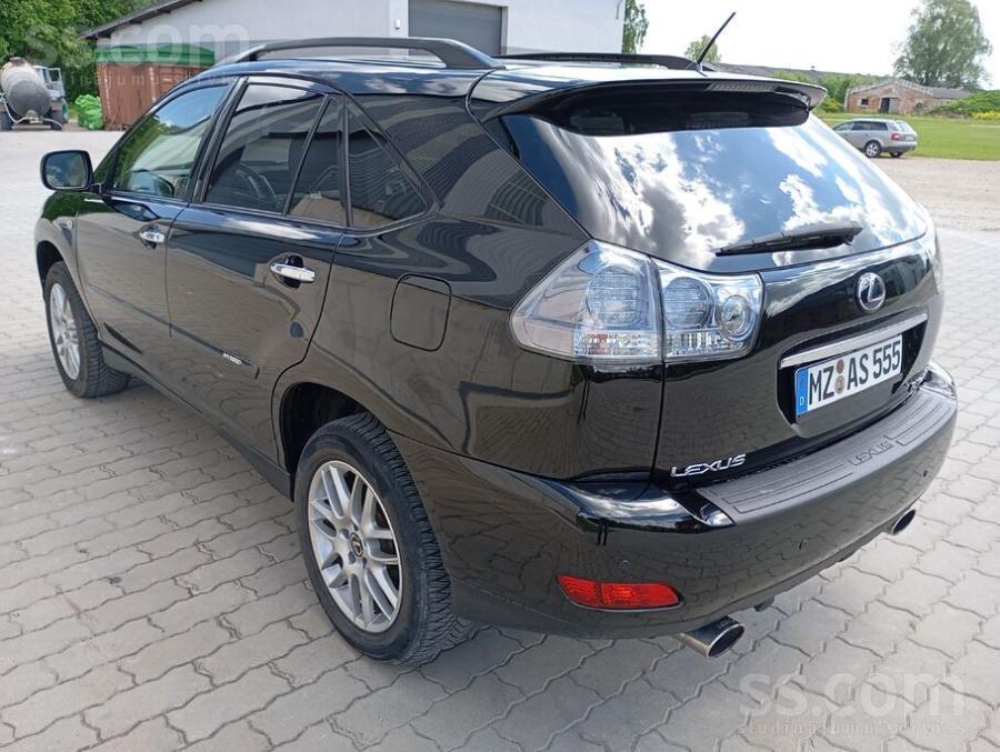 Black Lexus RX 2008 in Bauska, with an engine capacity of 3.30 L and mileage of 249 thousand km for 7900 €, photo 4 on AUTOMOTO.COM.LV