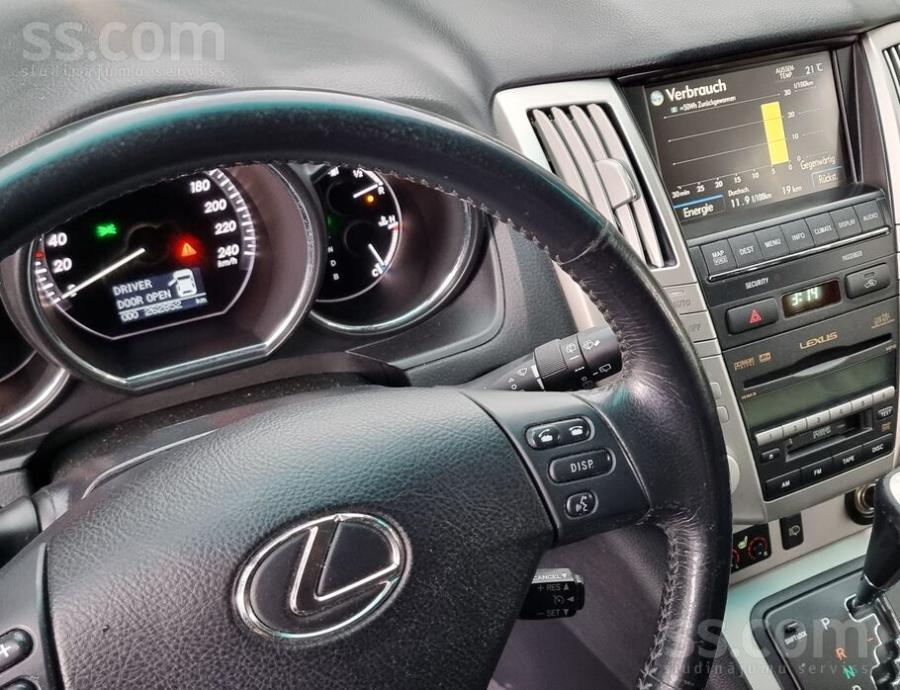 Melns Lexus RX 2009 Rīga, ar dzinēja tilpumu 3.30 L un nobraukumu 262 tūkst. km par 7950 €, foto 12 vietnē AUTOMOTO.COM.LV