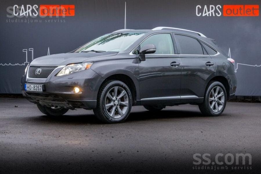Melns Lexus RX 2010 Rīga, ar dzinēja tilpumu 3.50 L un nobraukumu 259 tūkst. km par 8990 €, foto 1 vietnē AUTOMOTO.COM.LV