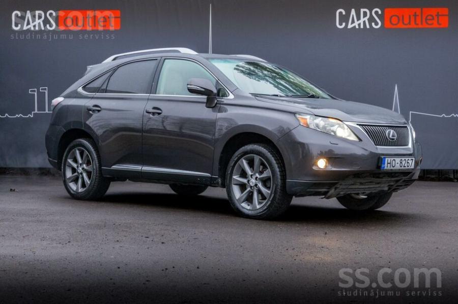 Melns Lexus RX 2010 Rīga, ar dzinēja tilpumu 3.50 L un nobraukumu 259 tūkst. km par 8990 €, foto 4 vietnē AUTOMOTO.COM.LV