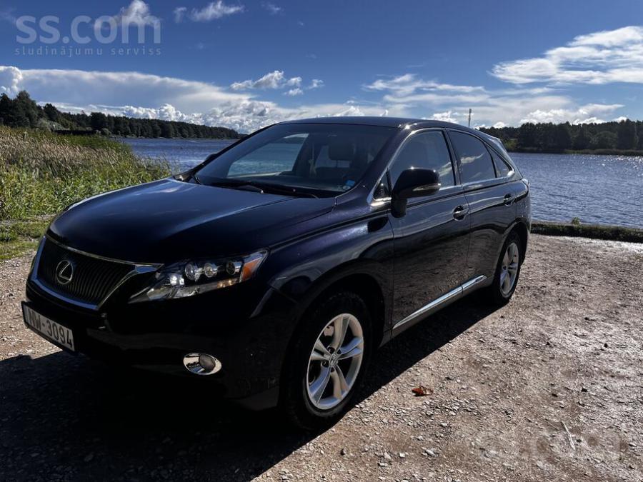 Black Lexus RX 2010 in Jurmala, with an engine capacity of 3.50 L and mileage of 176 thousand km for 12400 €, photo 1 on AUTOMOTO.COM.LV