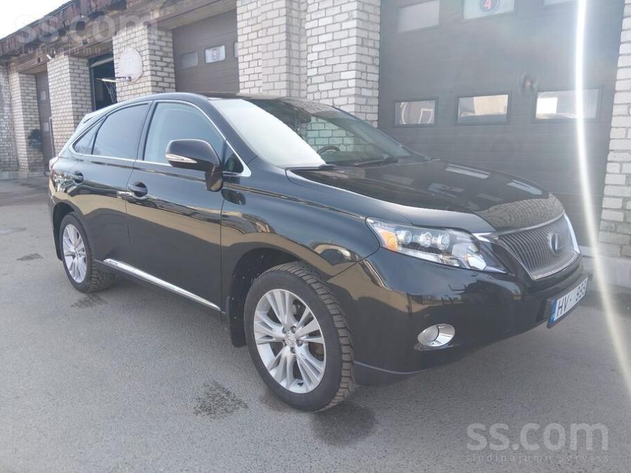 Melns Lexus RX 2011 Rēzekne, ar dzinēja tilpumu 3.50 L un nobraukumu 230 tūkst. km par 12400 €, foto 5 vietnē AUTOMOTO.COM.LV