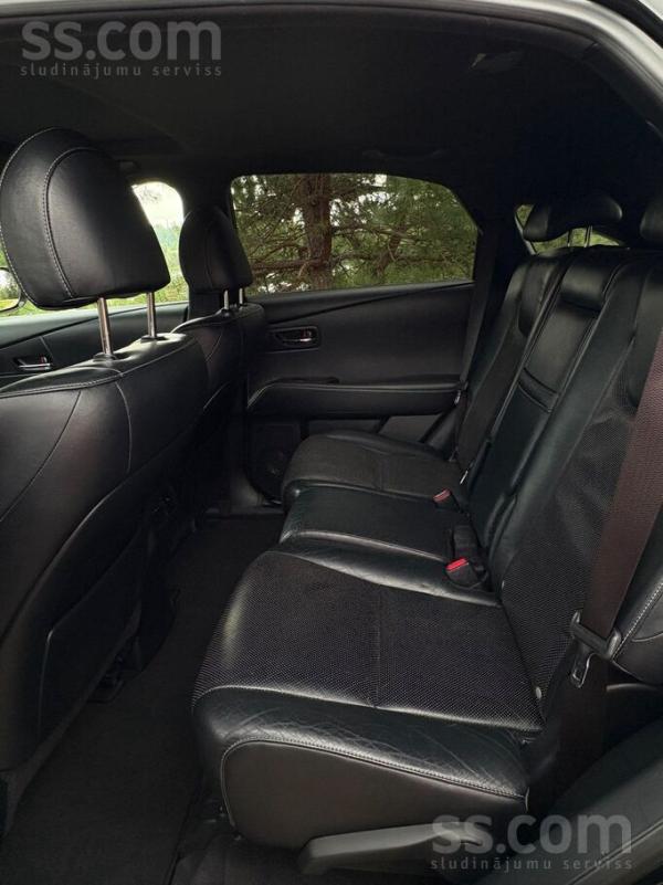 Melns Lexus RX 2013 Daugavpils, ar dzinēja tilpumu 3.50 L un nobraukumu 250 tūkst. km par 19350 €, foto 8 vietnē AUTOMOTO.COM.LV