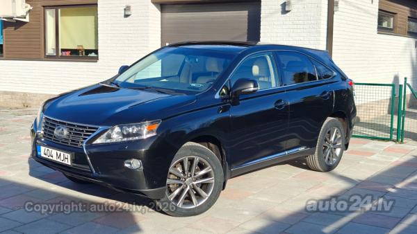 Melns Lexus RX 2014 Tallina, ar dzinēja tilpumu 3.50 L un nobraukumu 165 tūkst. km par 15900 €, foto 1 vietnē AUTOMOTO.COM.LV