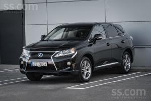 Black Lexus RX 2014 in Riga, with an engine capacity of 3.50 L and mileage of 115 thousand km for 16950 €, photo  on AUTOMOTO.COM.LV